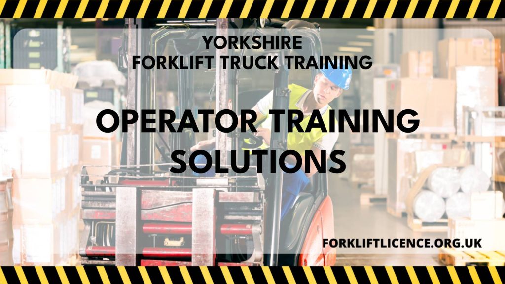 Operator Training Solutions - Forklift Licence