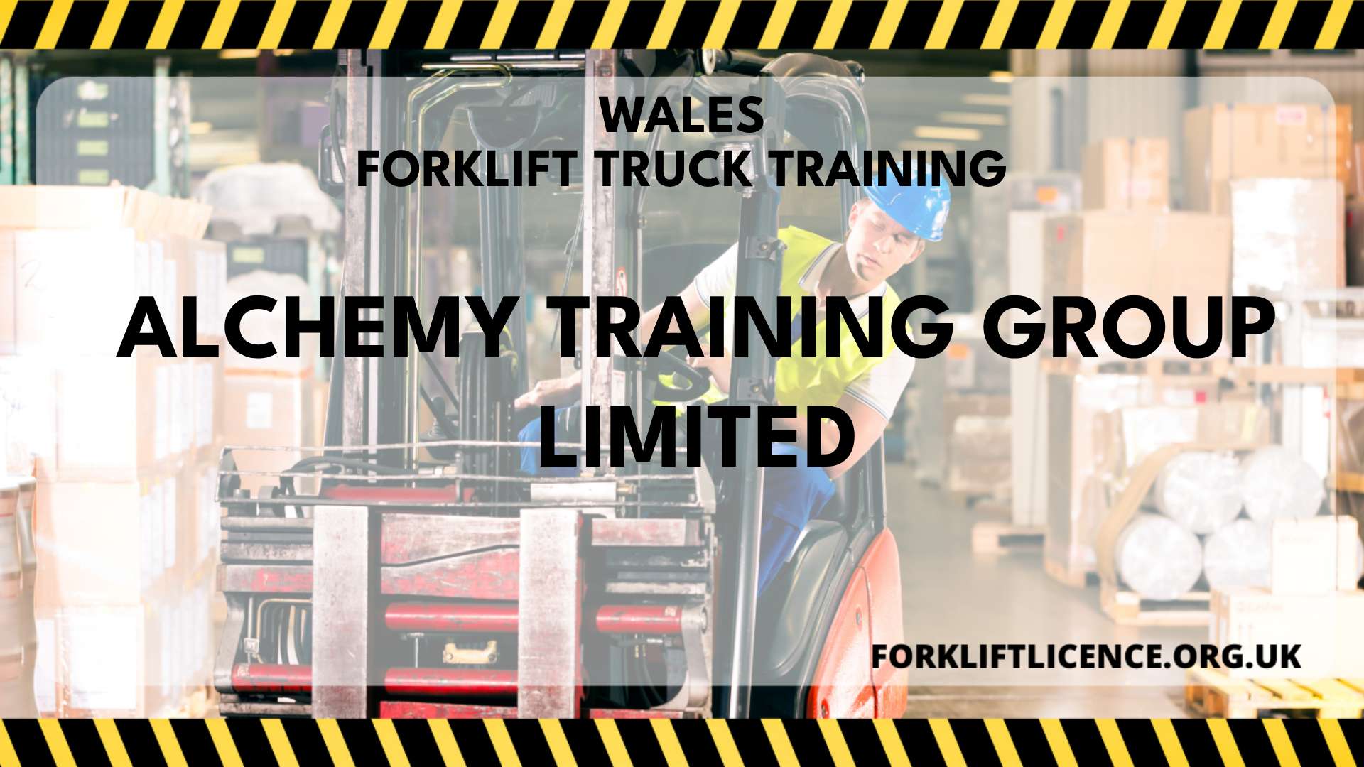 Alchemy Training Group Limited - Forklift Licence