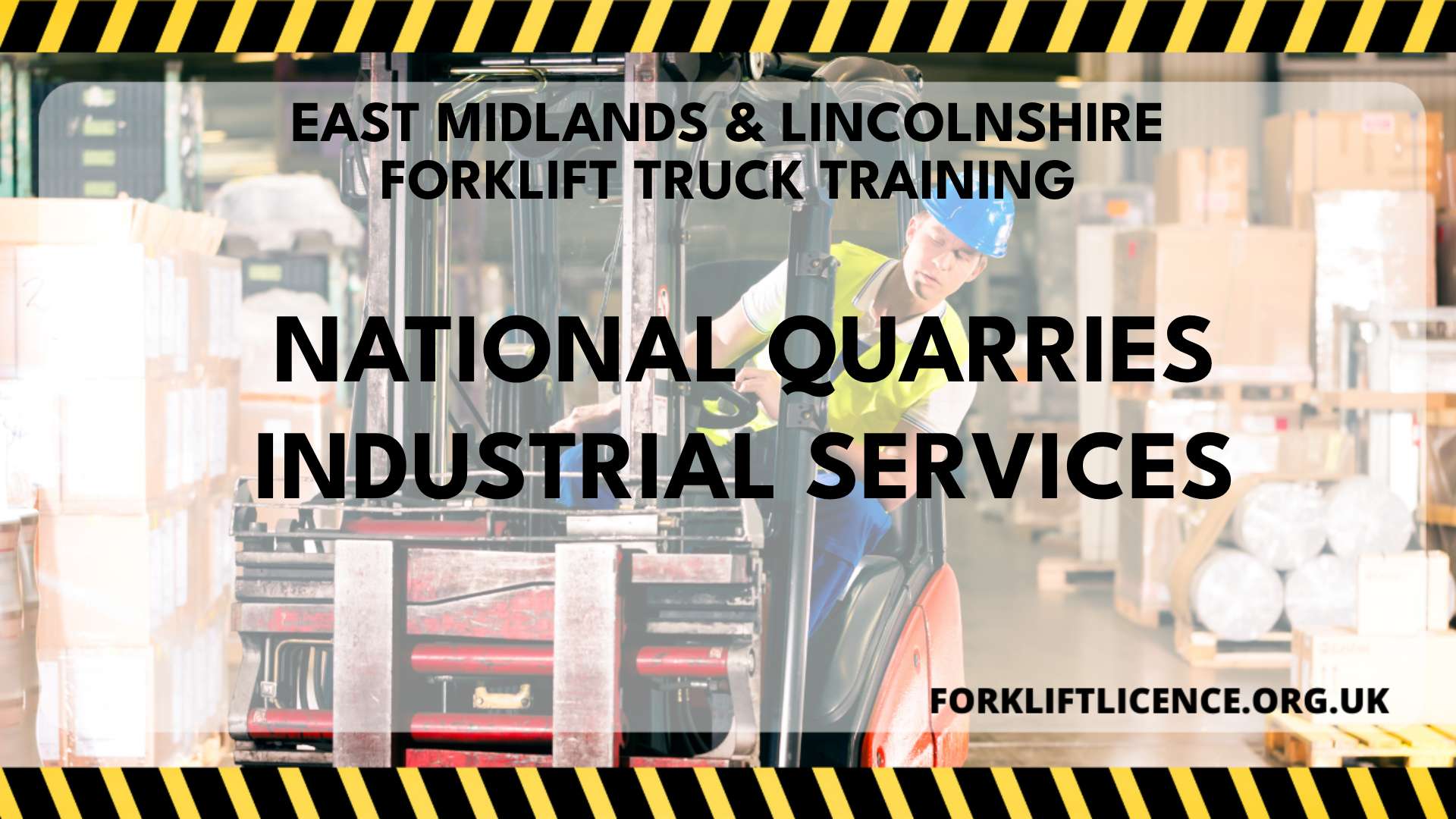 National Quarries Industrial Services - Forklift Licence